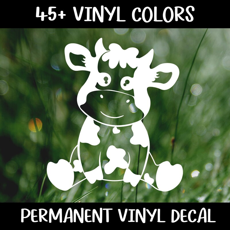 Cow Decals - Etsy