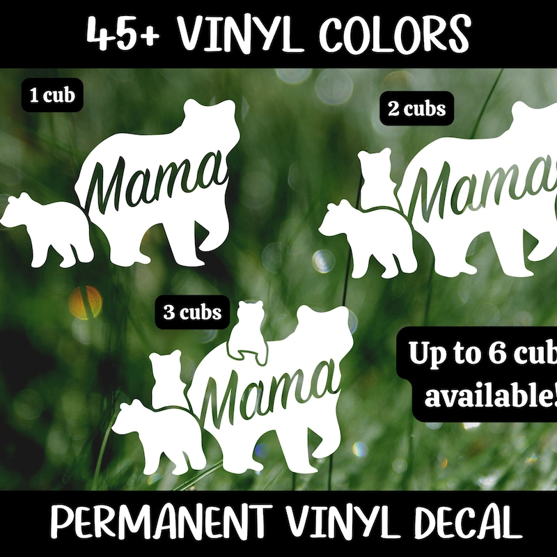 Mama Decals for Water Bottle - Etsy