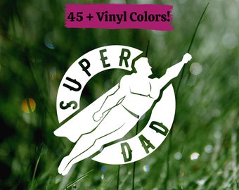 Super Dad Sticker - Etsy