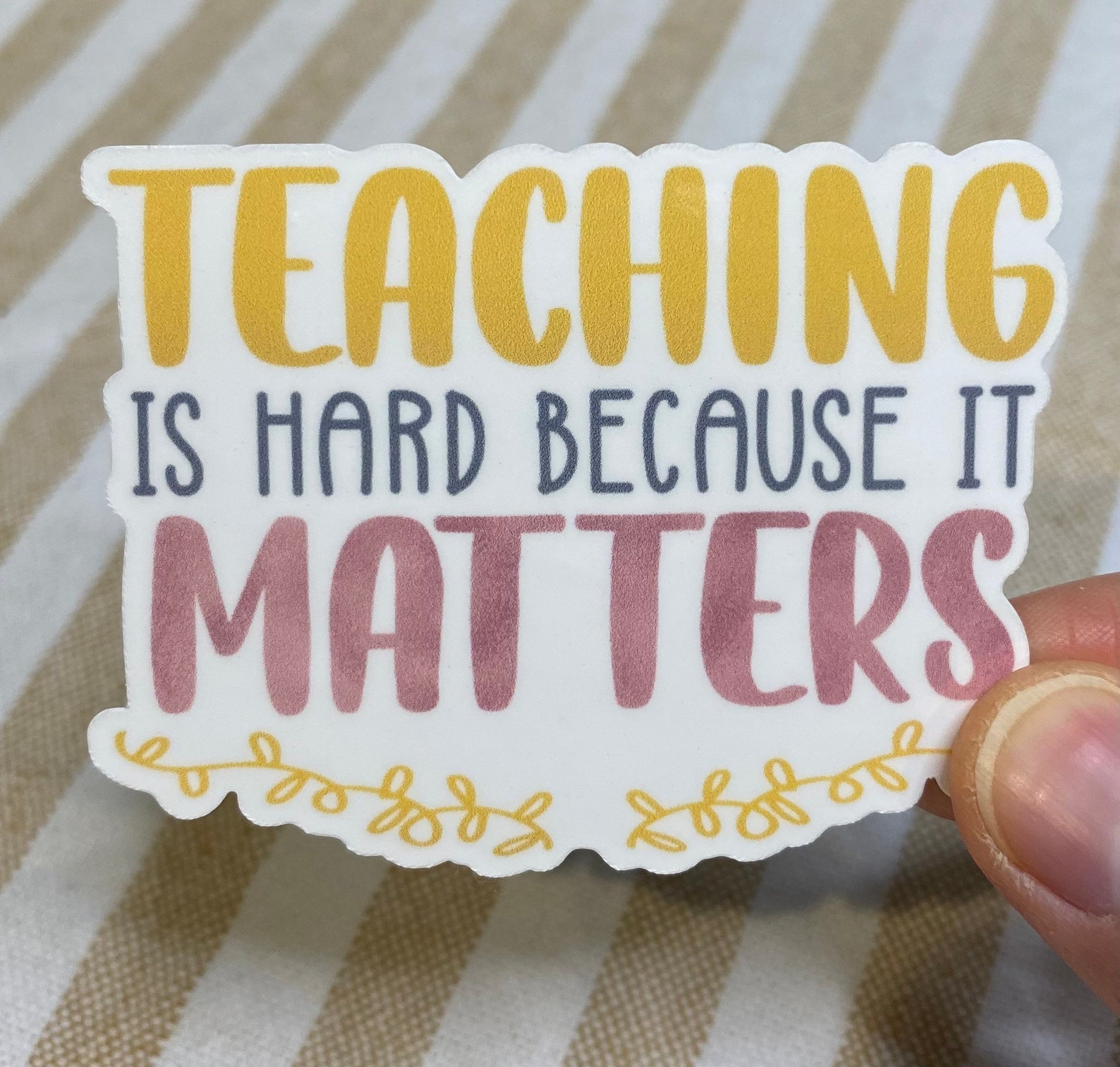 Teacher Stickers Pack Teacher Gifts Teacher Quote Stickers - Etsy
