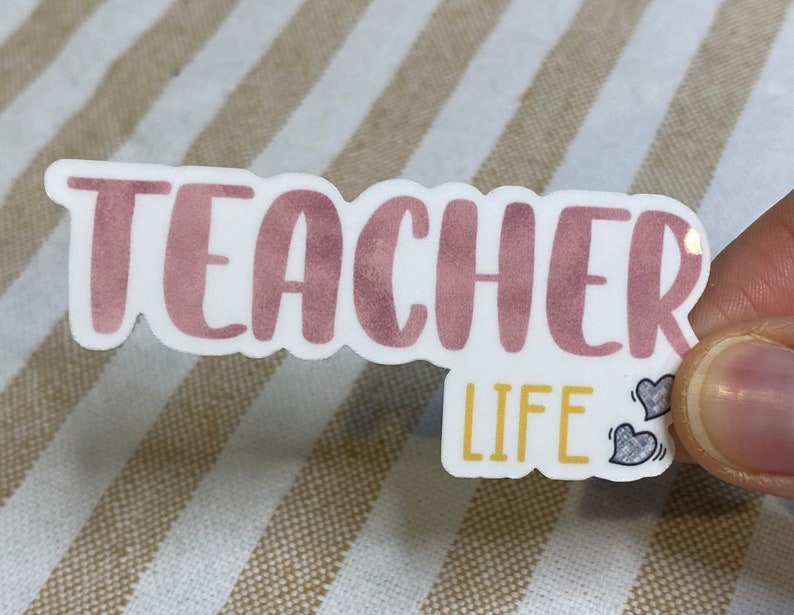 Teacher Stickers Pack Teacher Gifts Teacher Quote Stickers - Etsy