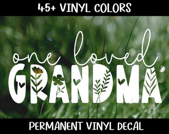 Gigi Decal / Gigi Sticker / Grandma Car Decal / Grandma Car Sticker ...