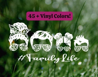 Dad Life Car Decal - Etsy