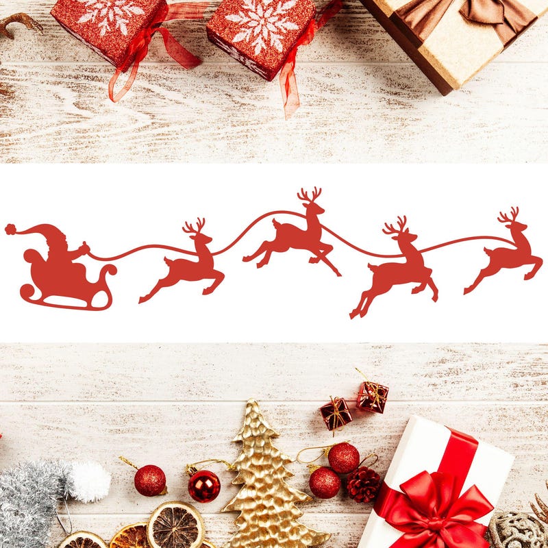Reindeer Decals - Etsy