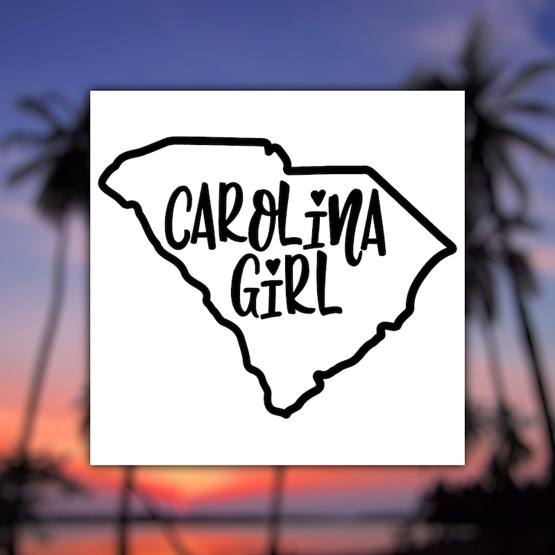 South Carolina Decal - Etsy