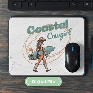 Coastal Cowgirl Summer PNG Clipart, Transparent Background, Shirt ...