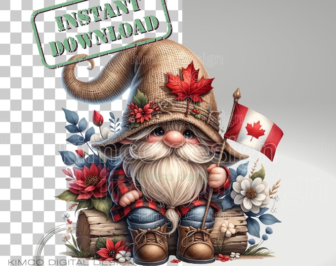 Canada Day With My Gnomies Eh-canada Sublimation-canada Day Sublimation ...