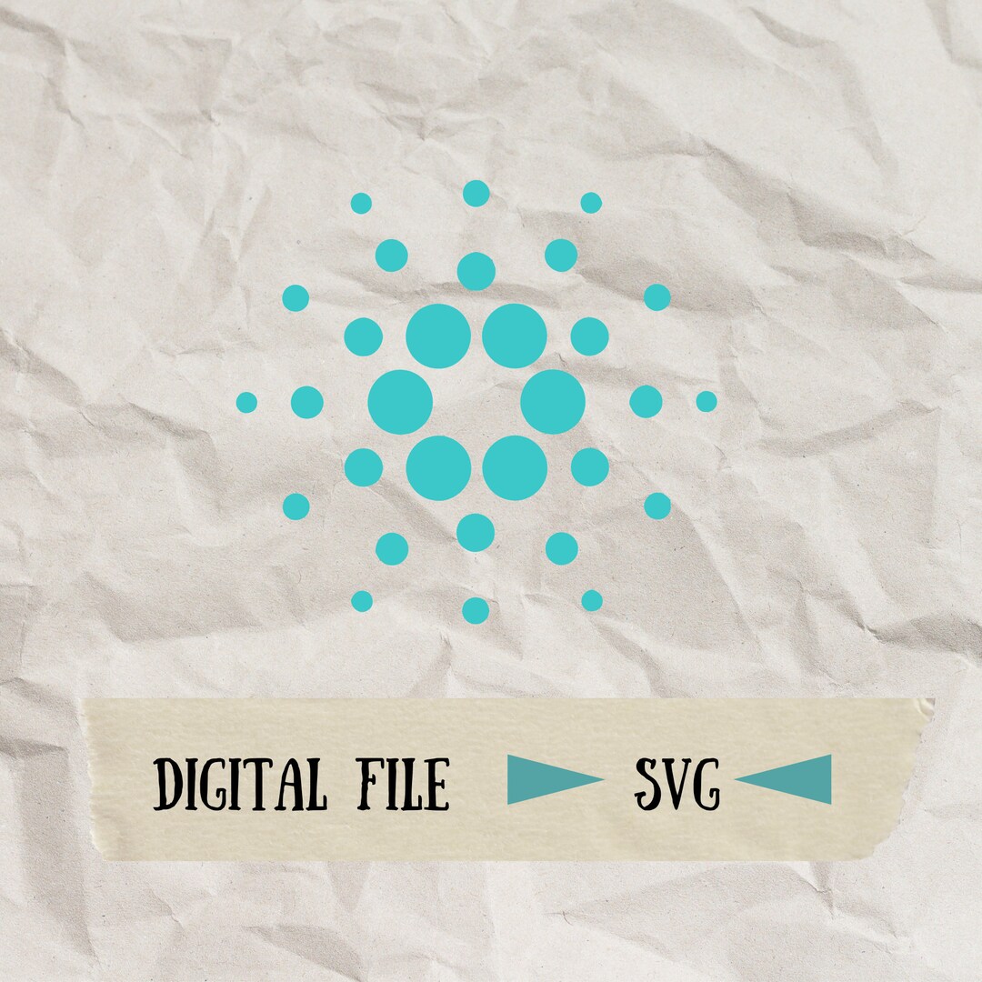 Cardano Logo SVG Instant Download Design Cricut - Etsy