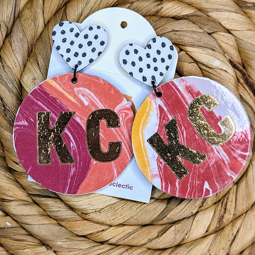 Kansas City Chiefs Superbowl Lightweight Paper Earrings - Etsy