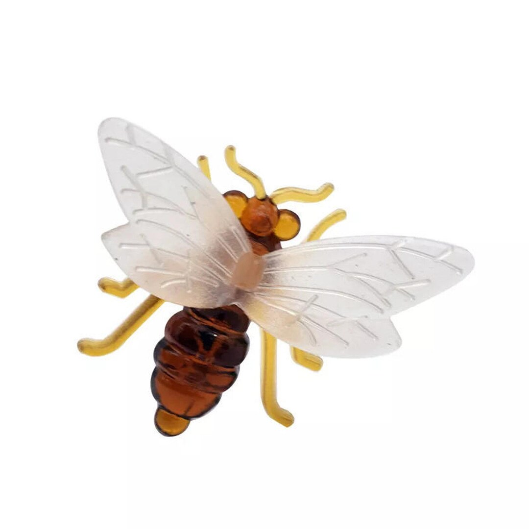 Plastic Bee Decorations for Candles Set of 20 Pins - Etsy