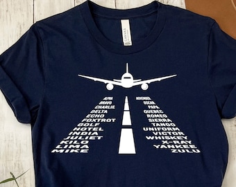 Funny Airplane Dtf, Gift for Pilot, Aviation Dtf, Aviation Alphabet Dtf ...