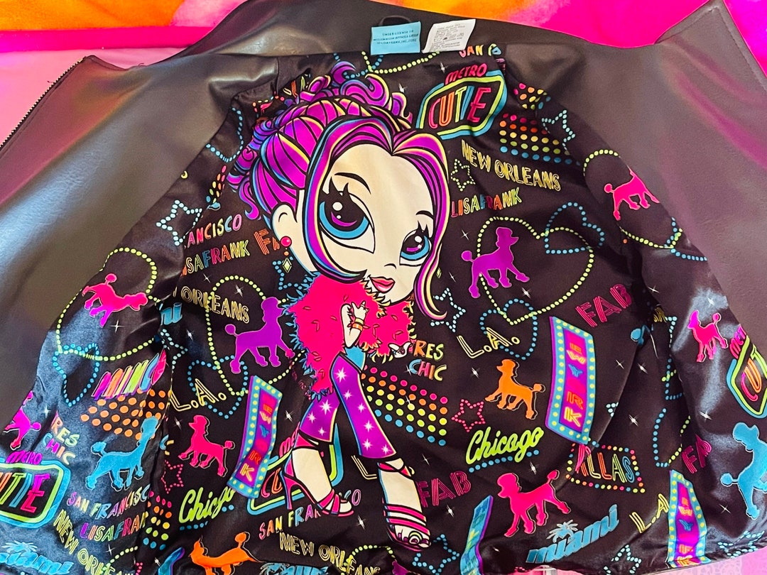 Vintage Lisa Frank Glamour Girl Jacket - Rare - Etsy