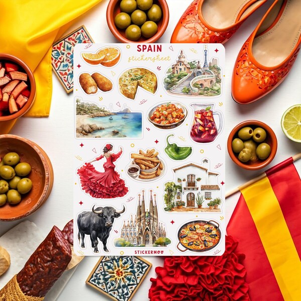 Spain Scrapbook - Etsy
