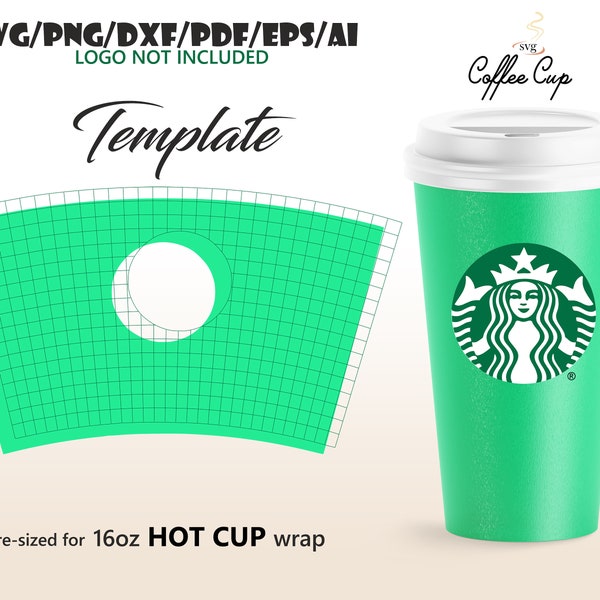 Starbucks Template - Etsy