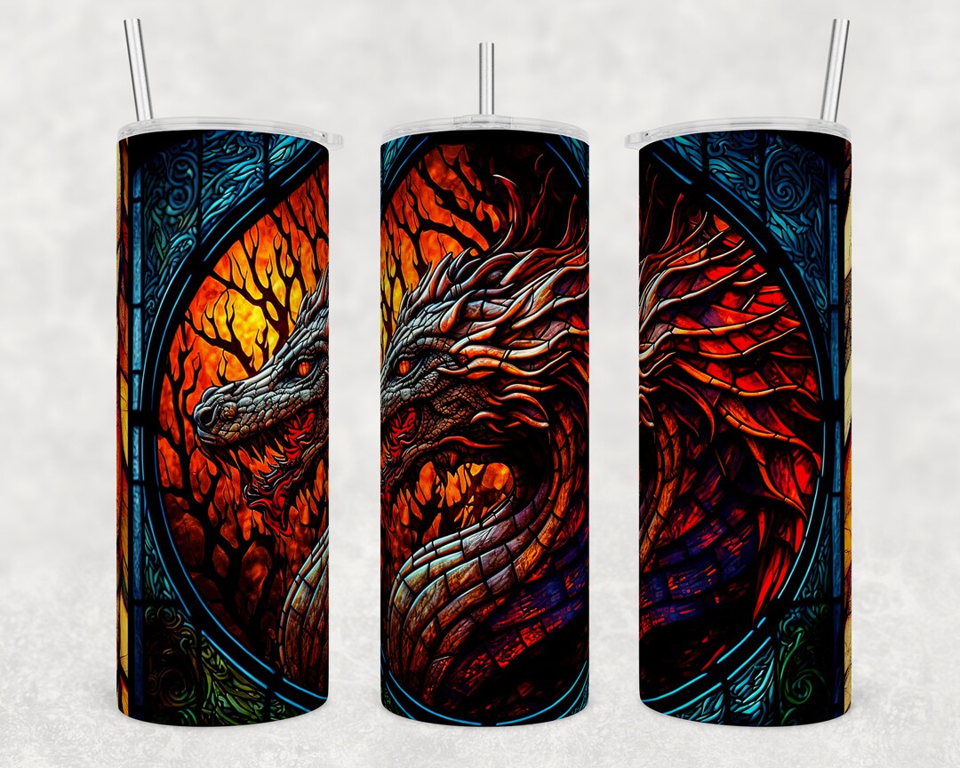 Dragon Insulated Tumbler / Dragon Gift / Dragon Cup / Dragon Cup / Gift ...