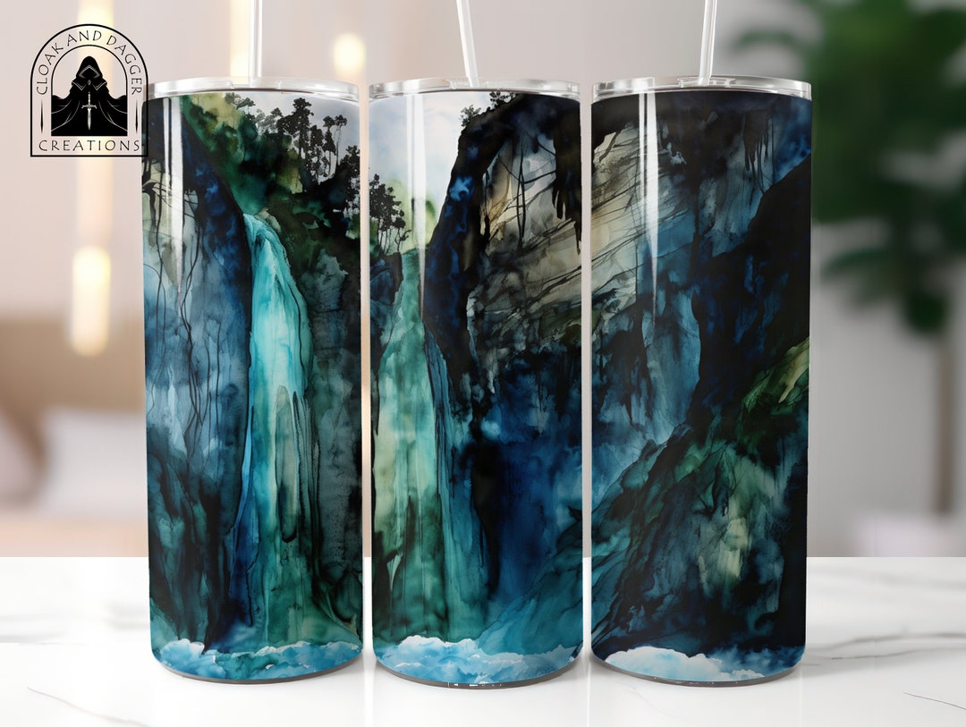 Waterfall Insulated Tumbler / Waterfall Tumbler / Waterfall Gift / 20 ...