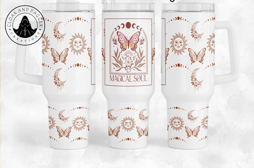 Magical Soul 40 Oz Insulated Tumbler / Witchy Tumbler - Etsy