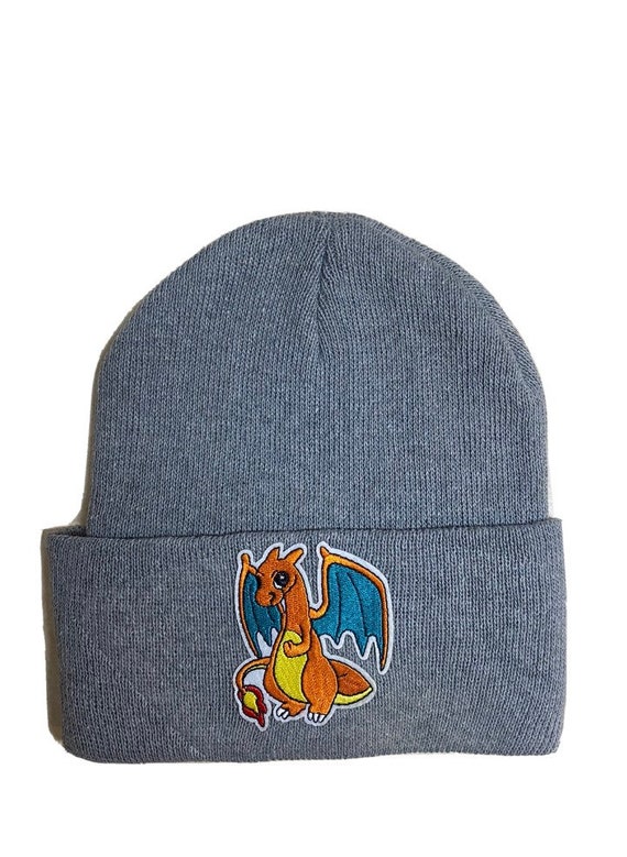 Pokémon baby-eyed Charizard Fashionable Beanie - Etsy