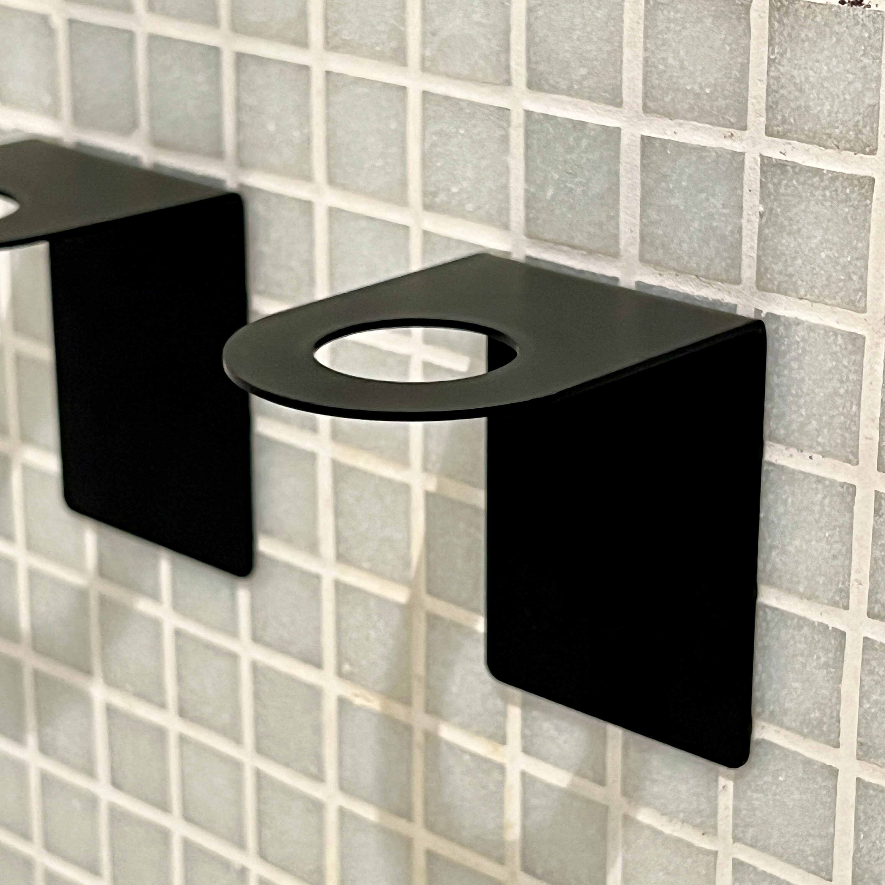 Shower Dispenser Set Including Self-adhesive Wall Brackets and - Etsy