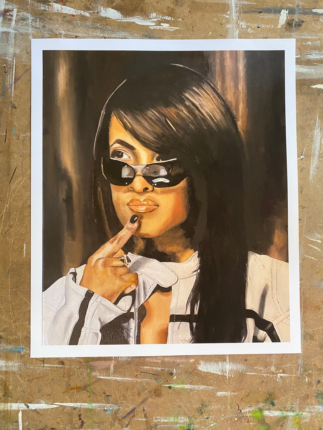 Aaliyah Print - Etsy