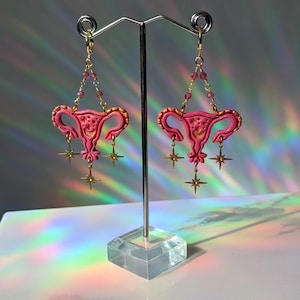 Uterus Earrings |girl Power Earrings| Feminist Earrings |women's ...