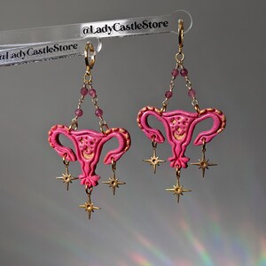 Uterus Earrings |girl Power Earrings| Feminist Earrings |women's ...