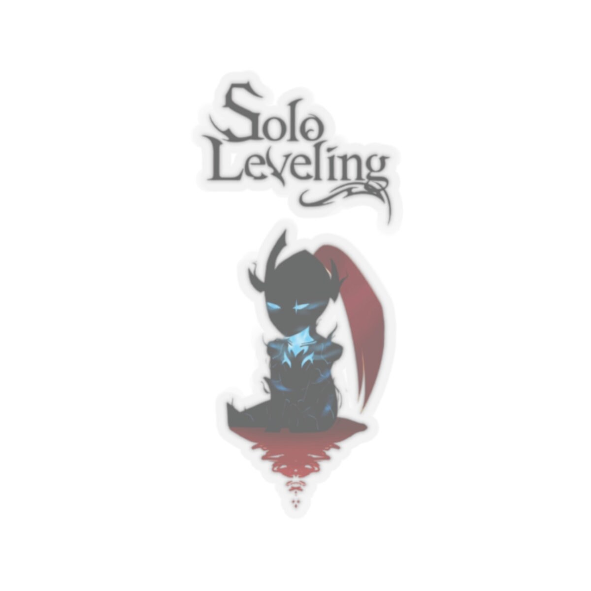 Solo Leveling Igris Chibi Kiss-cut Stickers - Etsy