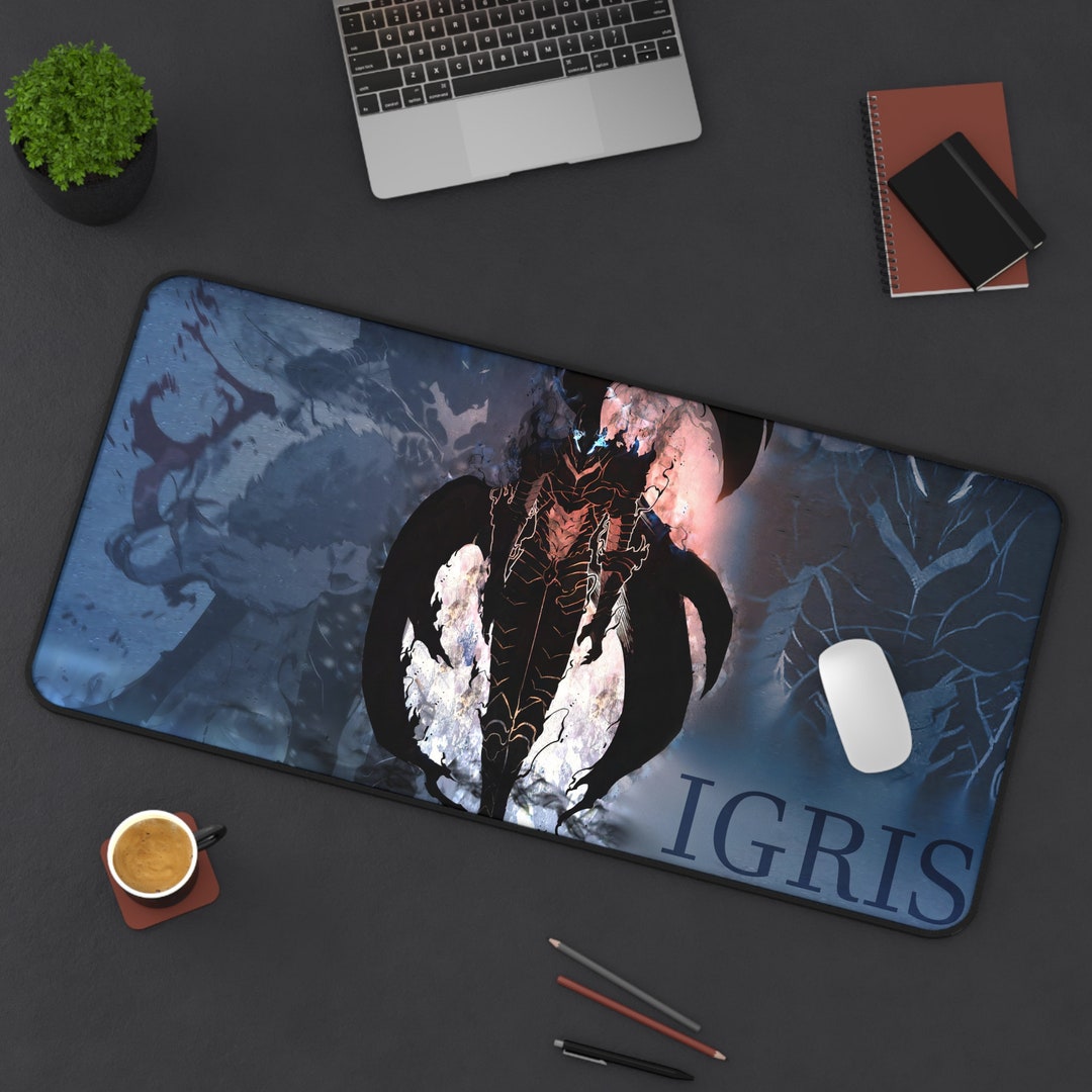 Solo Leveling Igris Mouse Pad Igris Mouse Pad Manga Anime Desk Mat ...
