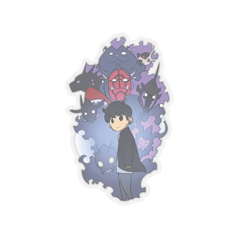 Solo Leveling Chibi Shadow Army Kiss-cut Stickers - Etsy