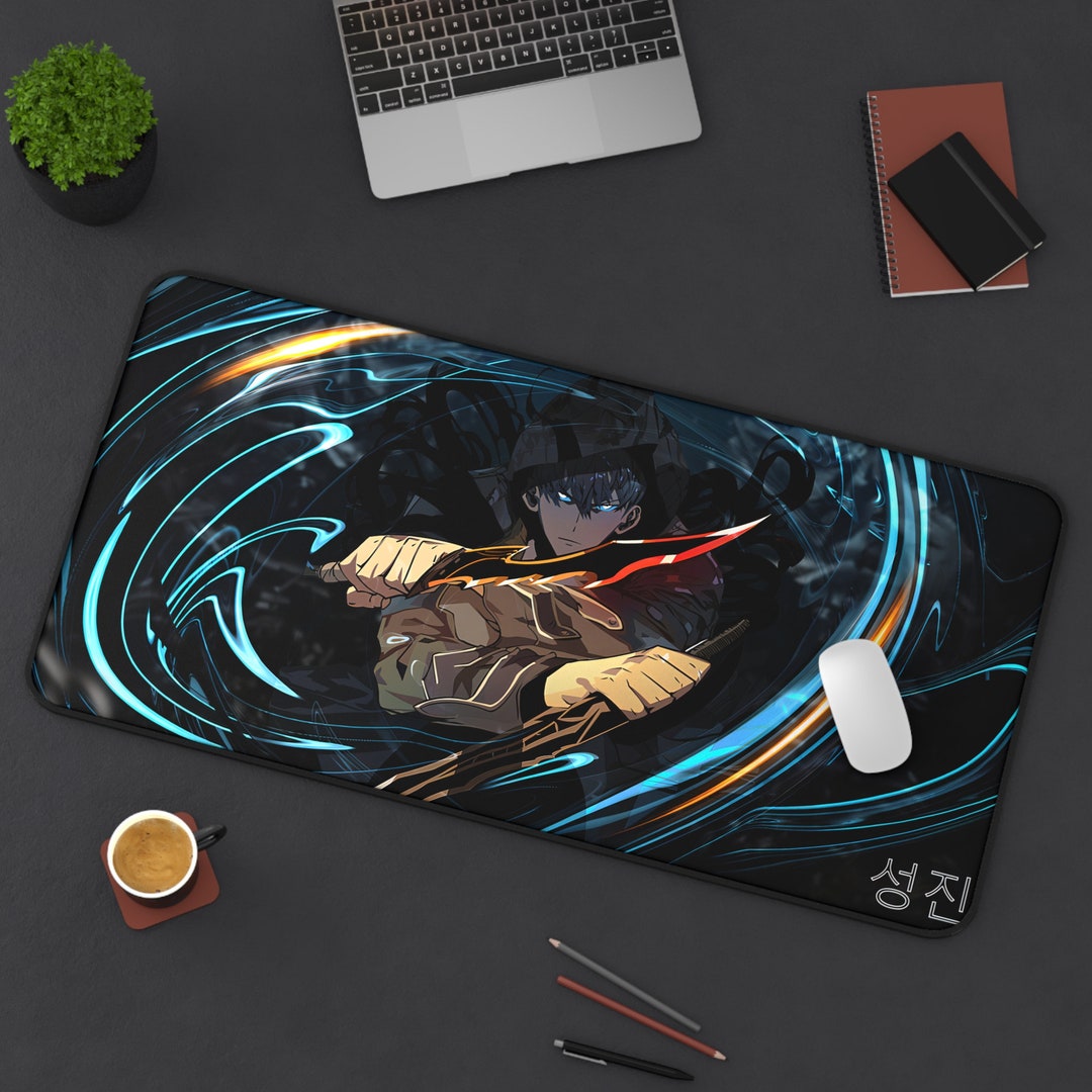 Solo Leveling Jung Jin Woo Mouse Pad Sung Jin Woo Mouse Pad Manga Anime ...