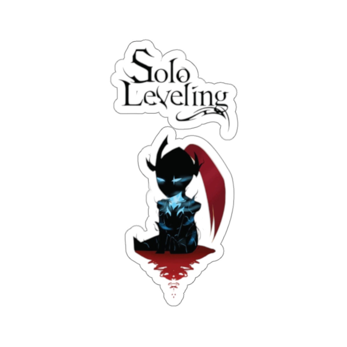 Solo Leveling Igris Chibi Kiss-cut Stickers - Etsy