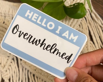 Hello I Am Sticker - Etsy
