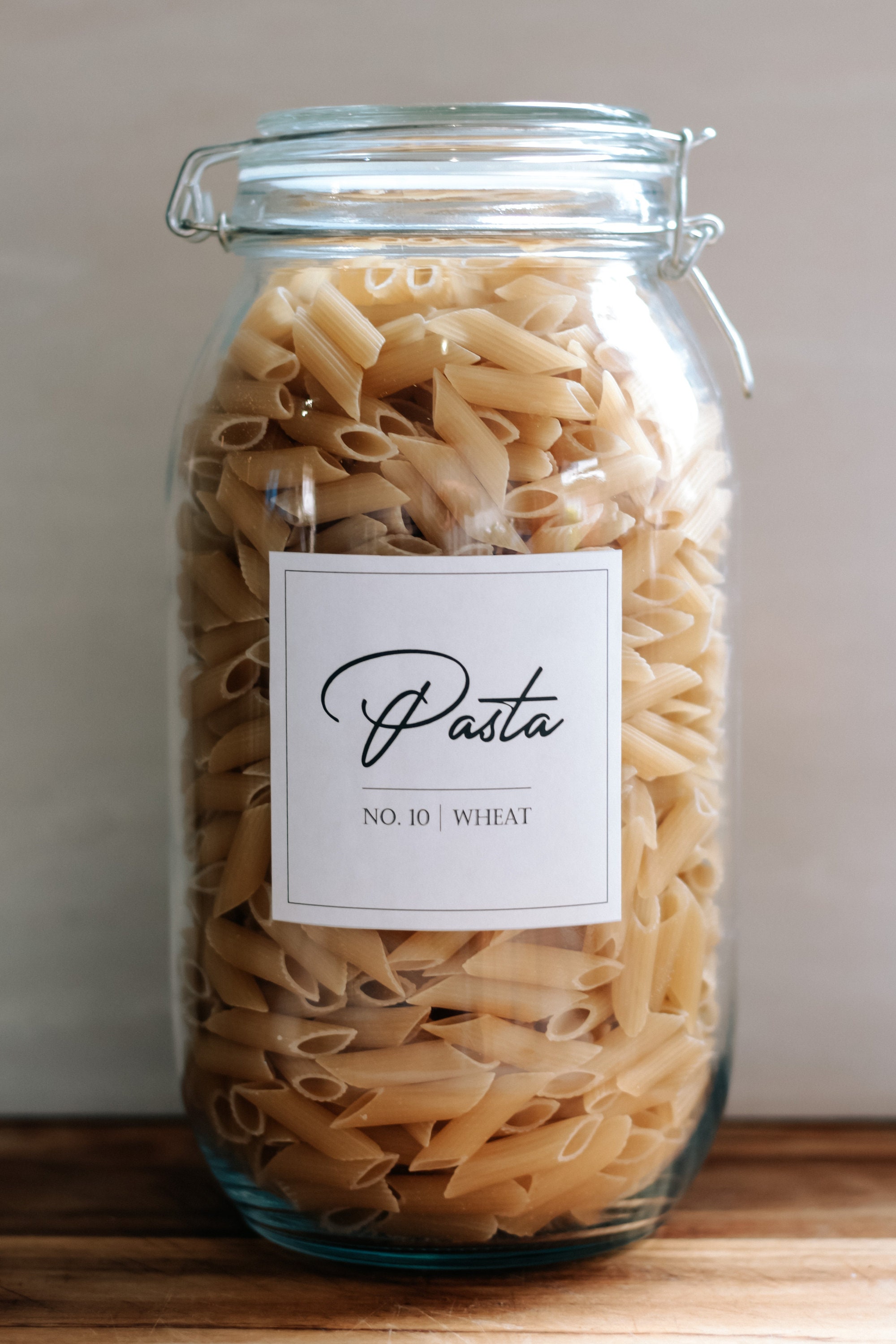 48 Minimalist Pantry Labels | Kitchen Organization | Printable Labels ...