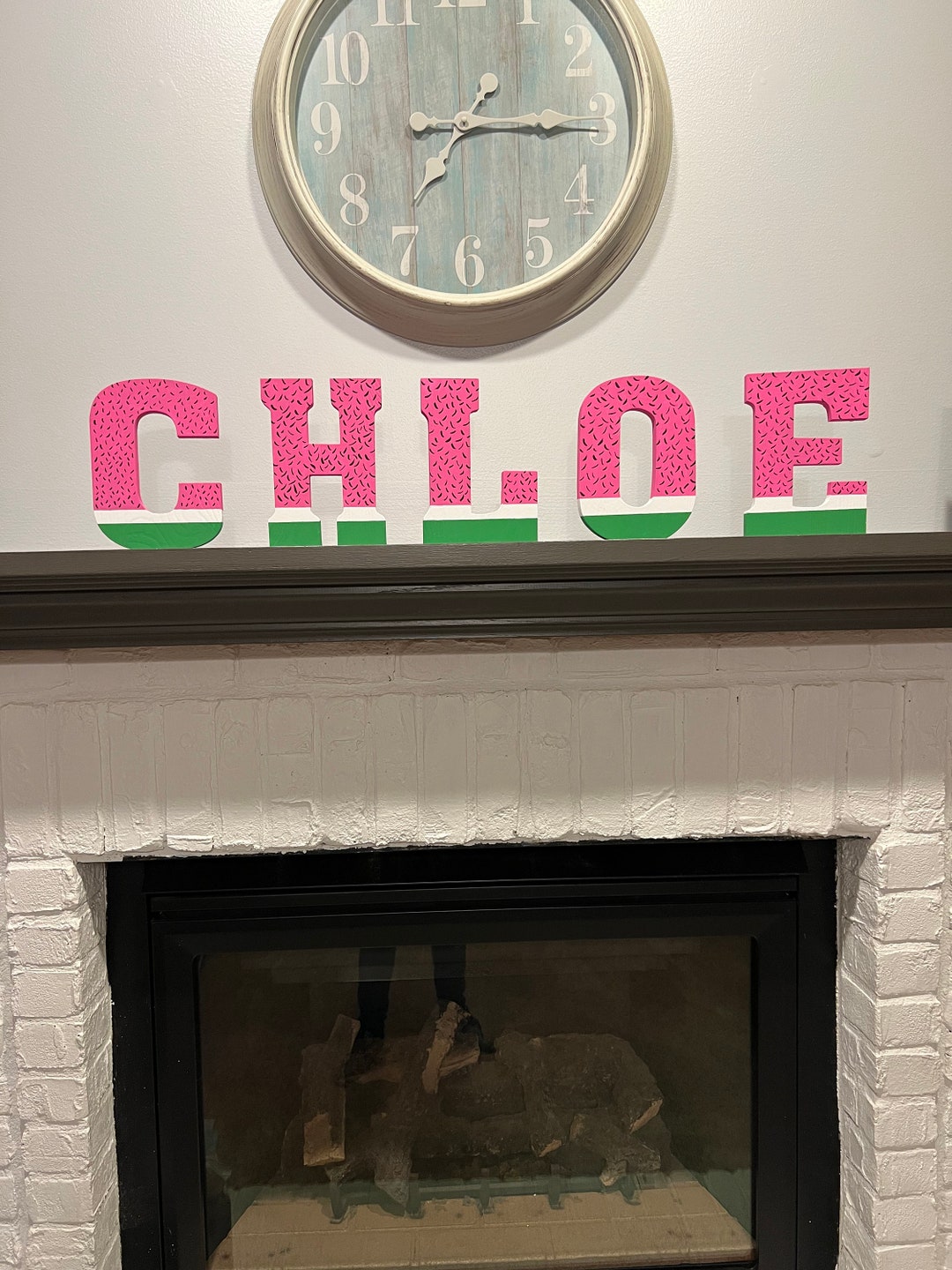 One in a Melon Letters, Watermelon Letters, Birthday Party, Photo Prop ...