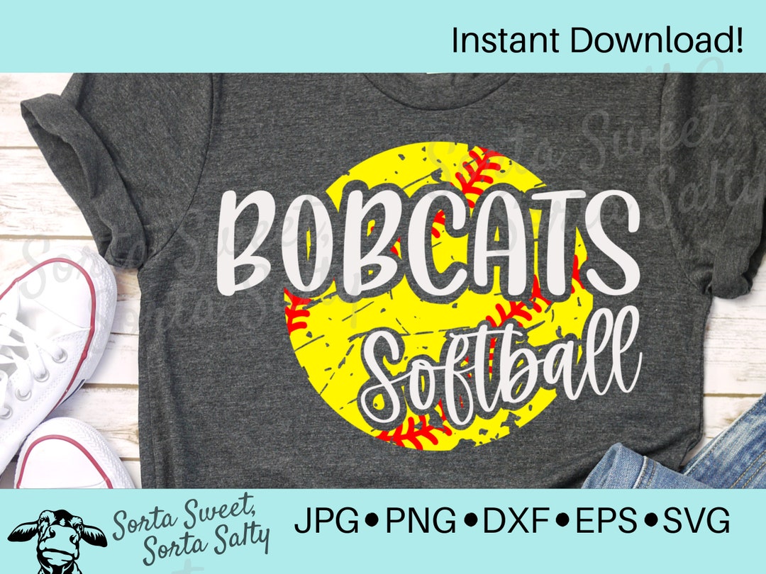Bobcats Softball SVG | Bobcats Softball Shirt Graphic | Bobcats ...