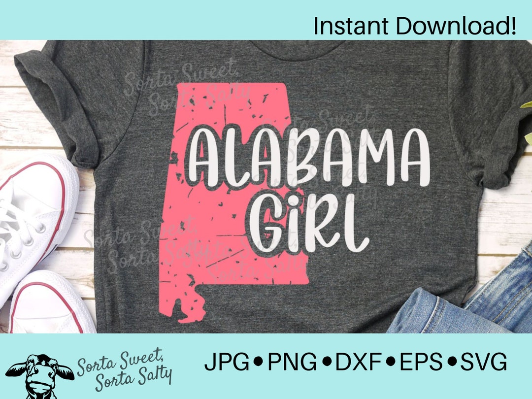 Alabama Girl Svg Alabama SVG Alabama Sticker SVG SVG - Etsy