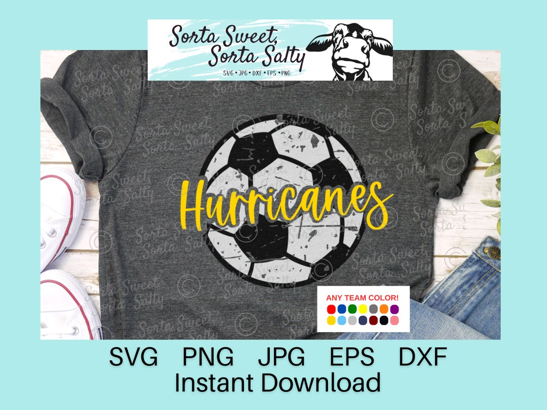 Hurricanes Soccer SVG | Hurricanes SVG | Hurricane Soccer Team Shirt ...