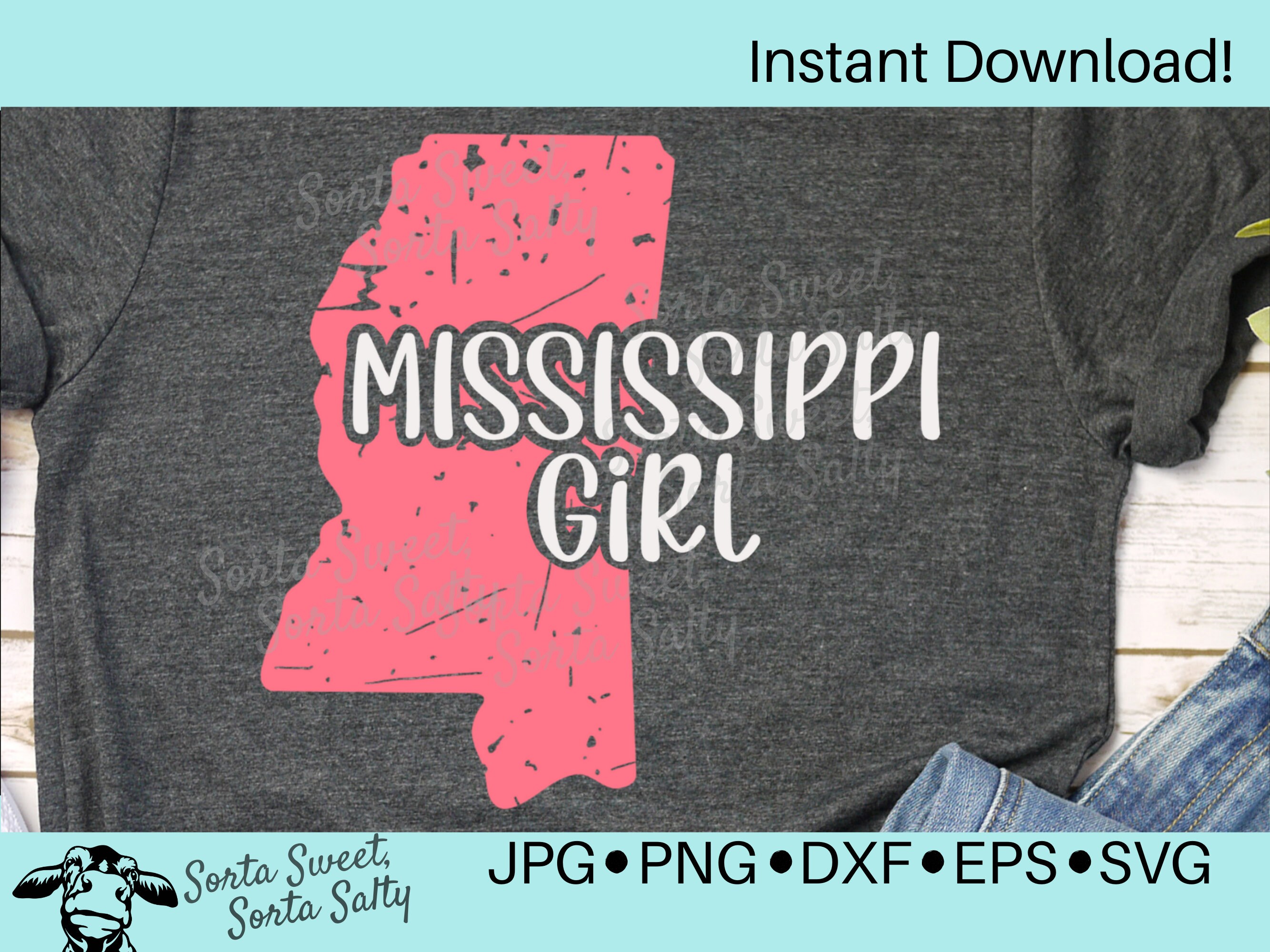 Mississippi Girl Svg Mississippi SVG Mississippi Sticker SVG SVG Cut ...