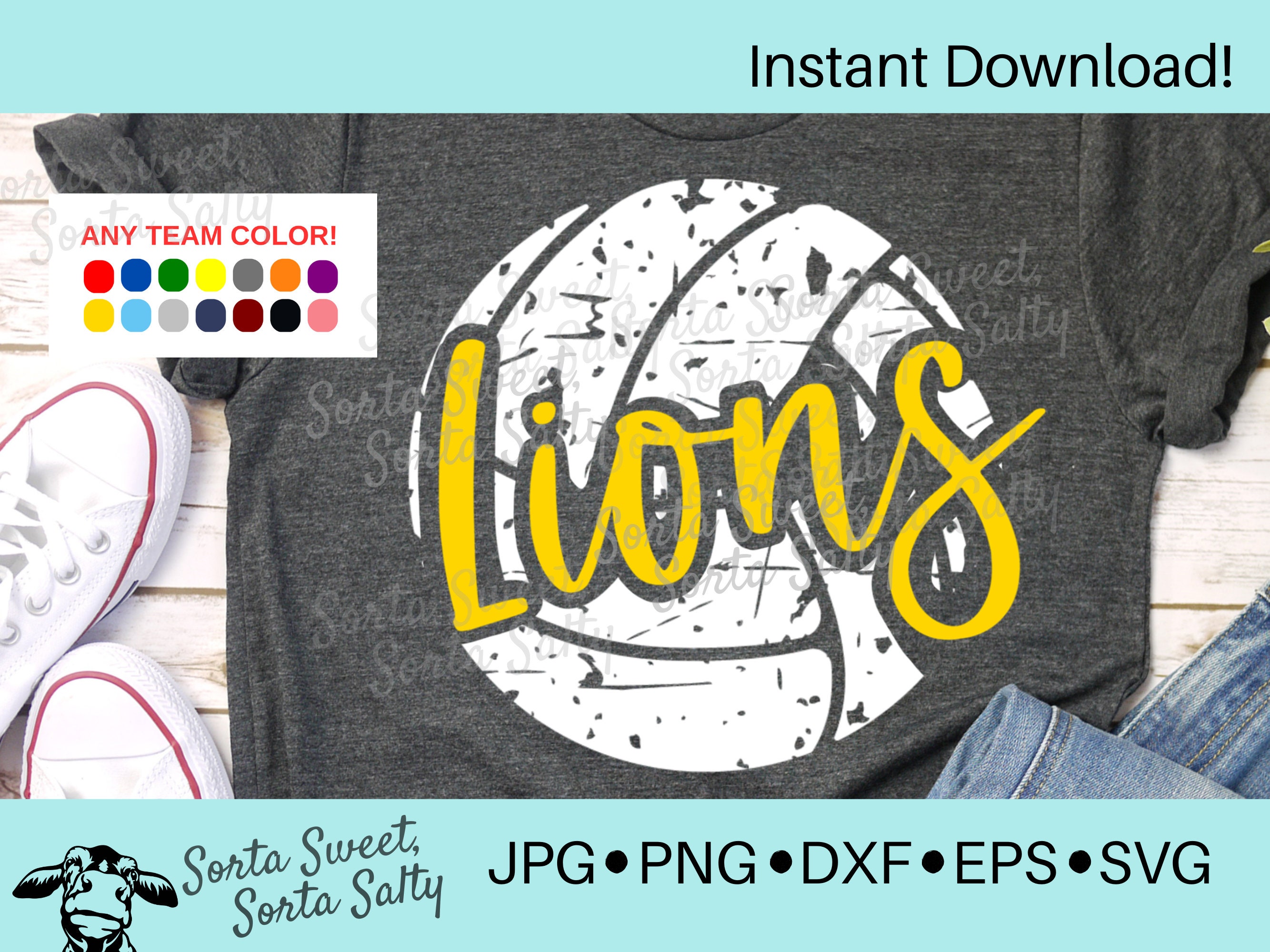 Lions Volleyball SVG | Lions SVG | Lions Shirt | Youth Volleyball ...