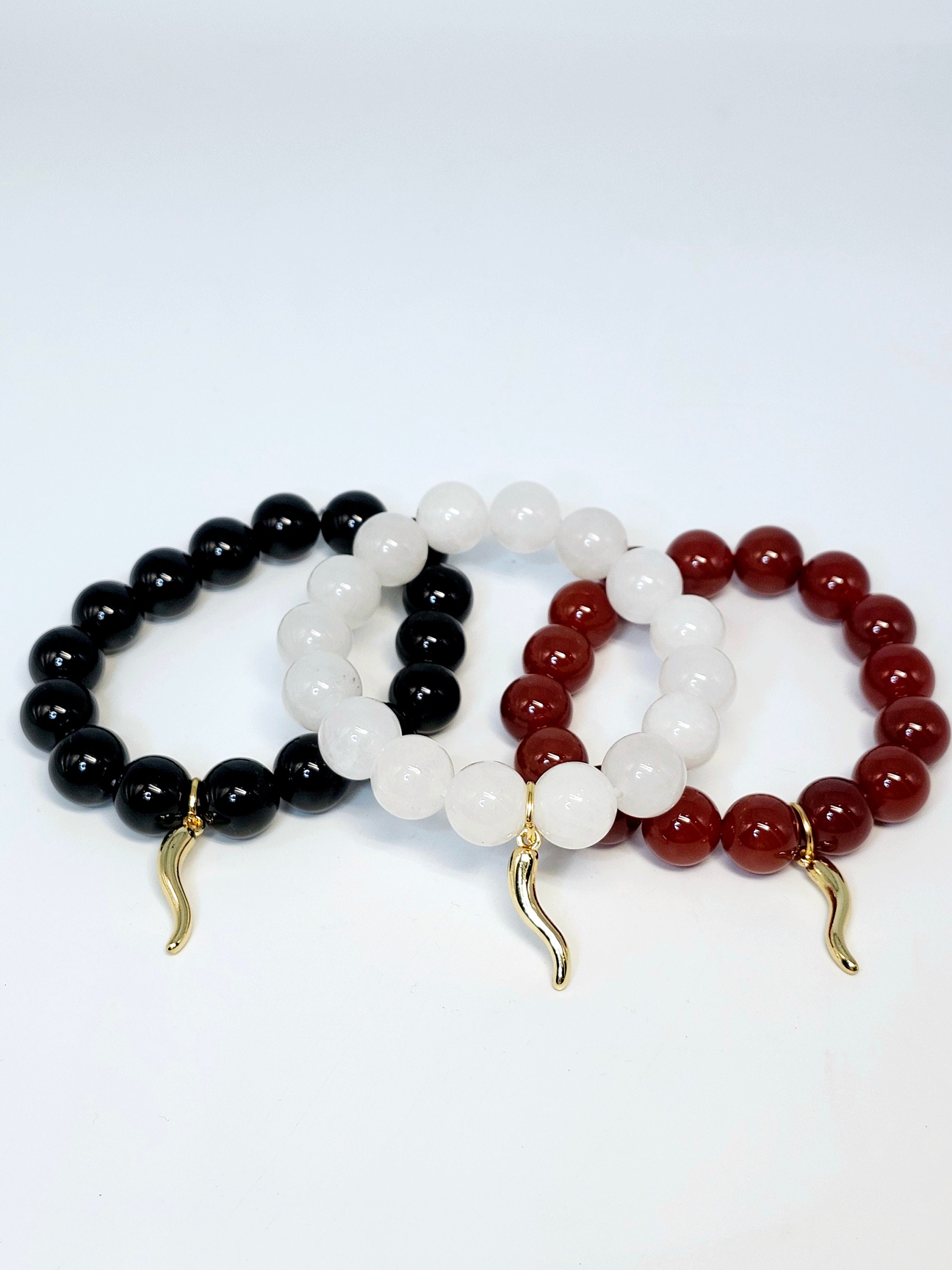 Italian Gold Cornicello Horn Pepper Portafortuna Amulet Talisman 12mm ...