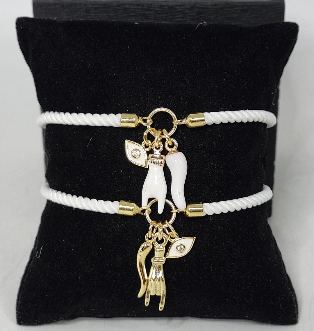 Italian Cornicello Horn Mano Cornuto Hand Evil Eye Protection Luck ...