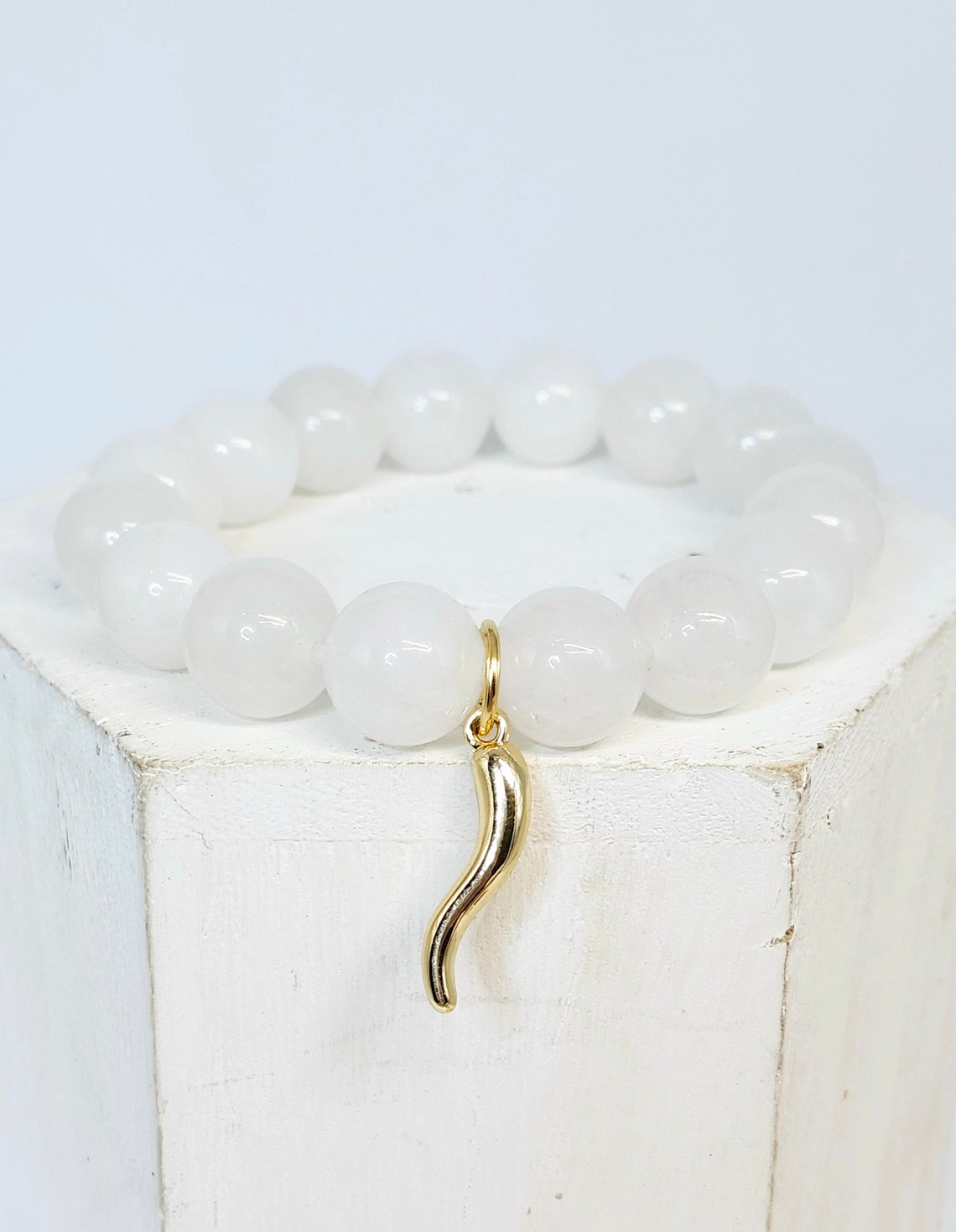 Italian Gold Cornicello Horn Pepper Portafortuna Amulet Talisman 12mm ...