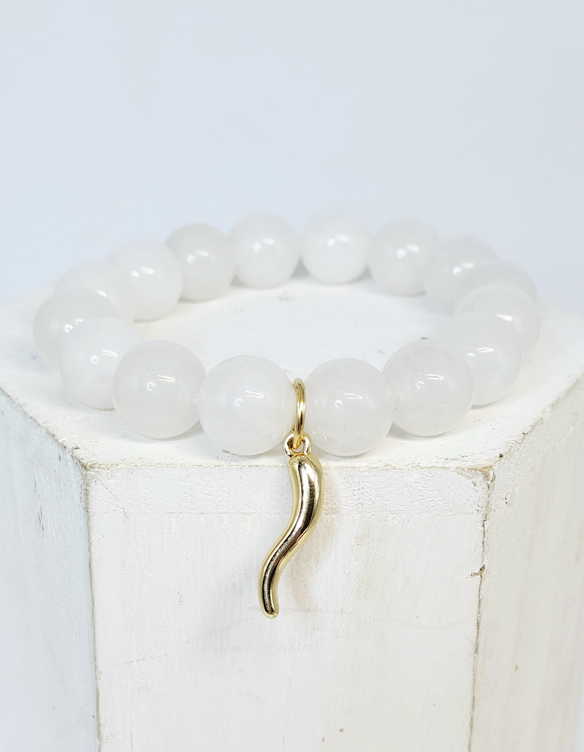 Italian Gold Cornicello Horn Pepper Portafortuna Amulet Talisman 12mm ...