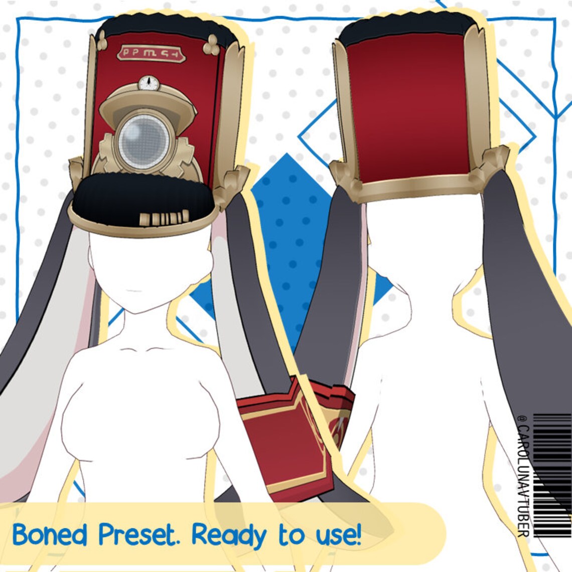 Vroid Hair Preset- Pom Pom /honkai Star Rail - Etsy