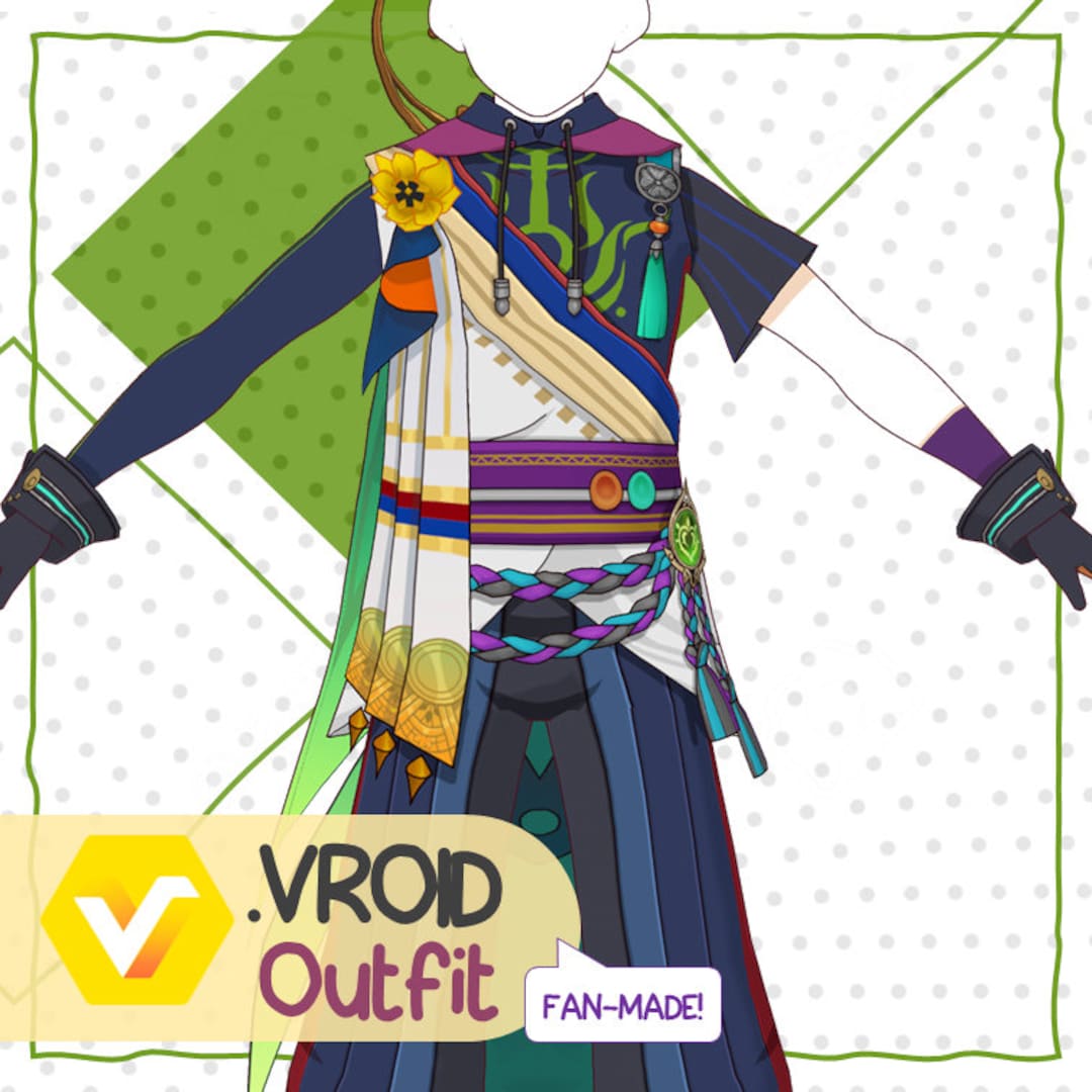 Vroid Outfit Tighnari /genshin Impact - Etsy Norway