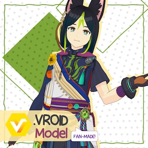 Fanmade Tighnari .VROID /genshin Impact - Etsy