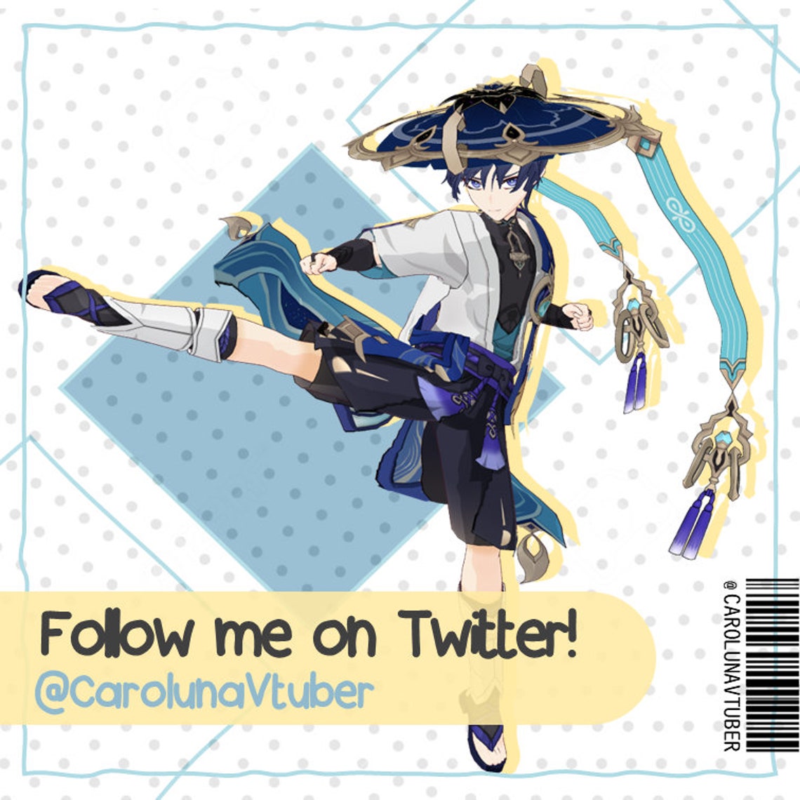 Fanmade Wanderer VROID Model /genshin Impact - Etsy