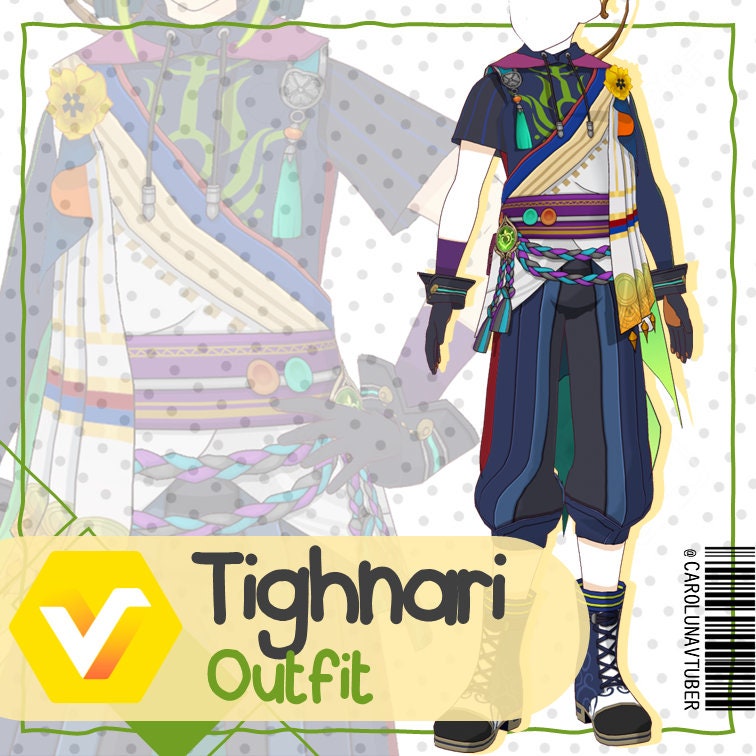 Vroid Outfit Tighnari /genshin Impact - Etsy