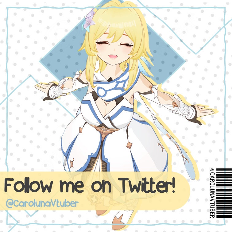 Vroid Model- Lumine/genshin Impact - Etsy