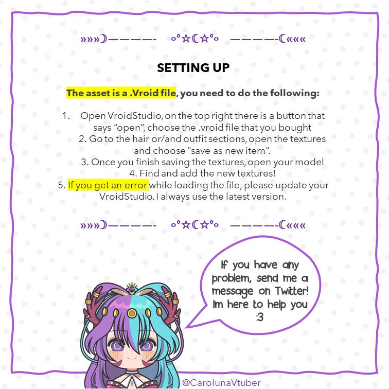 Vroid Hair Preset- Braided Twin Tails (3 Options) - Etsy